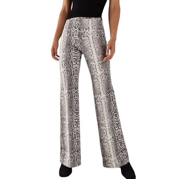 Bershka | Pants & Jumpsuits | Bershka Y2k Snake Animal Print Flare High ...